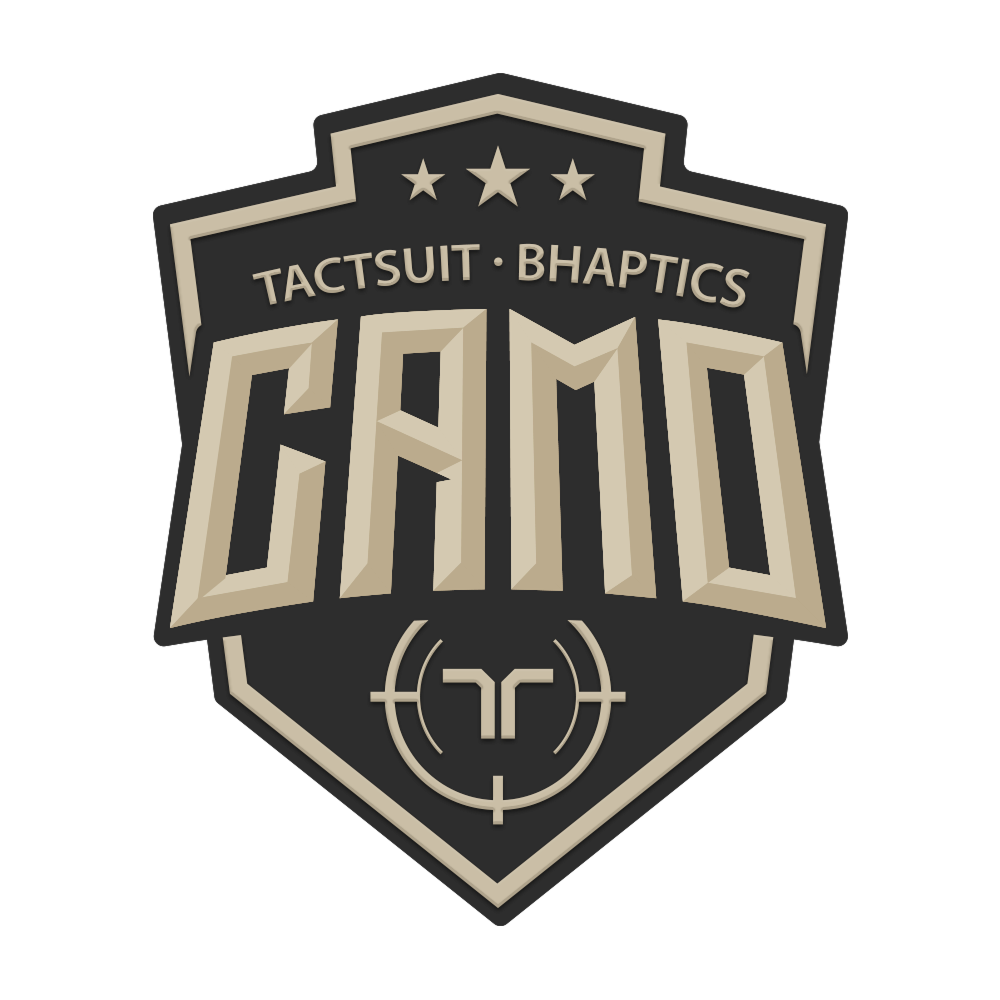 Original Camo Badge for TactSuit Air | bHaptics