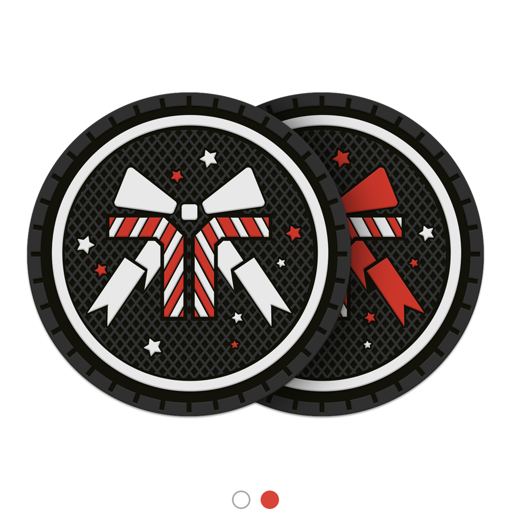 Holiday Bow Badge for TactSuit Air | bHaptics